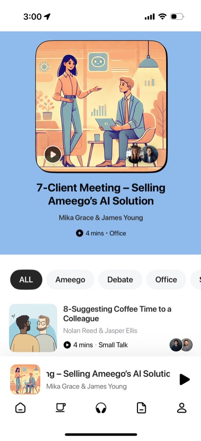 📻 아미고(Ameego) 파드캐스트 업데이트 “Cli... | 커리어리